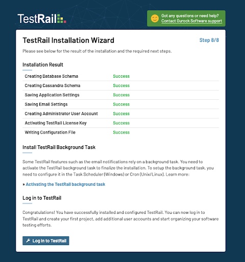 TestRail のインストール - TestRail ドキュメント (v7.5.3)